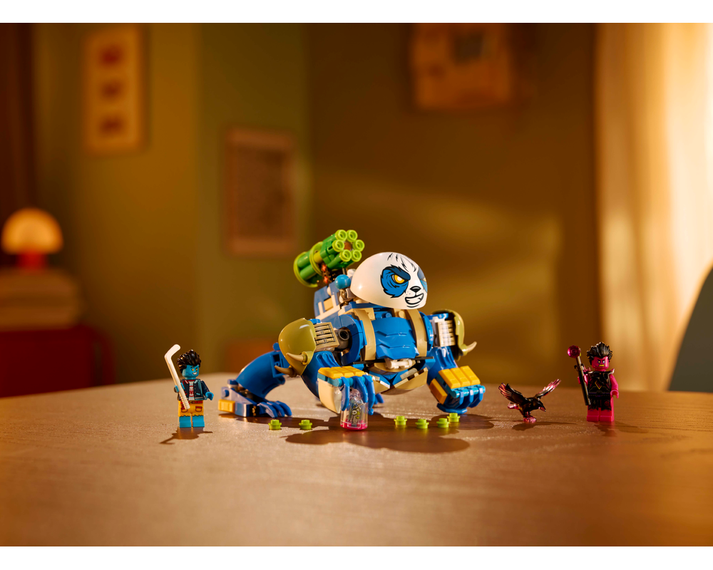 LEGO Set 71480-1 Logan the Mighty Panda (2024 Dreamzzz) | Rebrickable ...