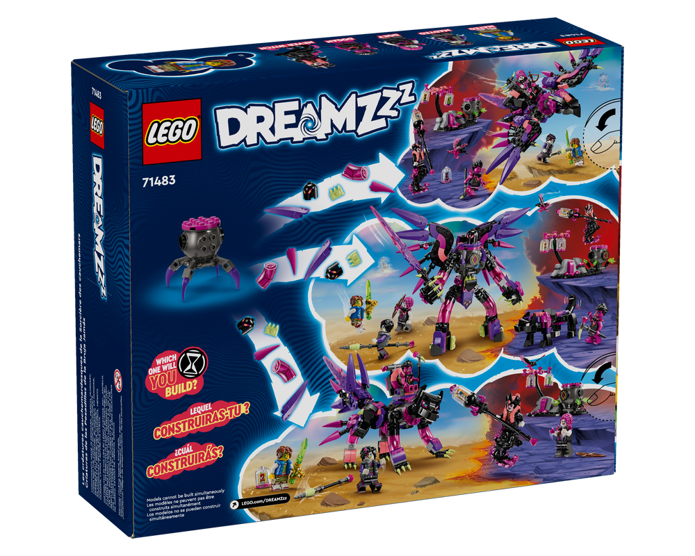 LEGO Set 71483-1 The Never Witch's Nightmare Creatures (2024 Dreamzzz ...