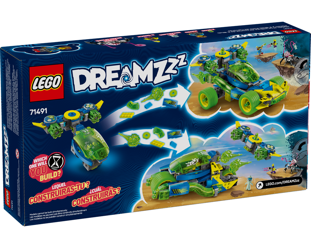 LEGO Set 71491-1 Mateo and the Z-Blob Action Race Car (2025 Dreamzzz) | Rebrickable - Build with ...