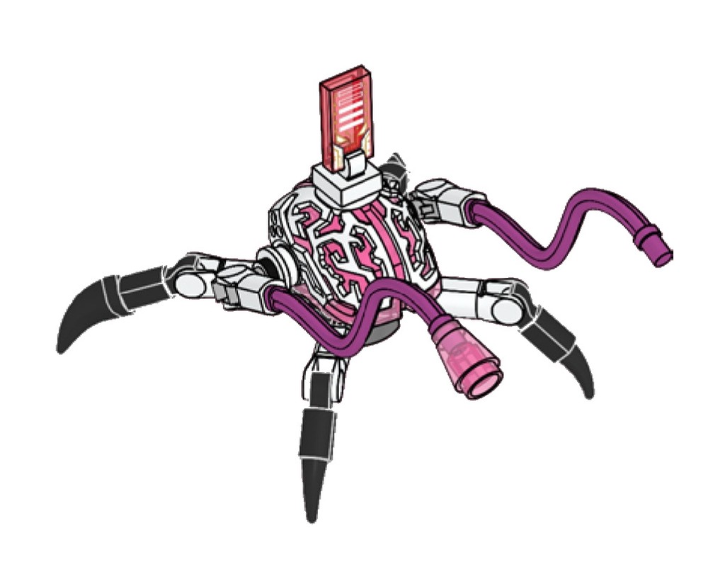 LEGO Set 71499-1-s1 Cyber Brain Spider (2025 Dreamzzz) | Rebrickable ...
