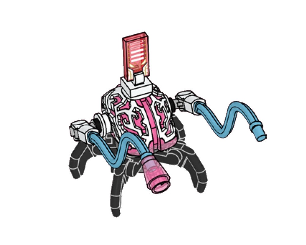 LEGO Set 71499-1-s2 Cyber Brain Spider (2025 Dreamzzz) | Rebrickable ...