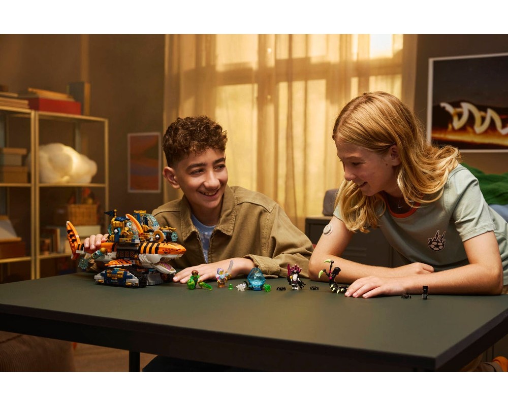 LEGO Set 71515-1 Tiger Shark Tank (2026 Dreamzzz) | Rebrickable - Build ...