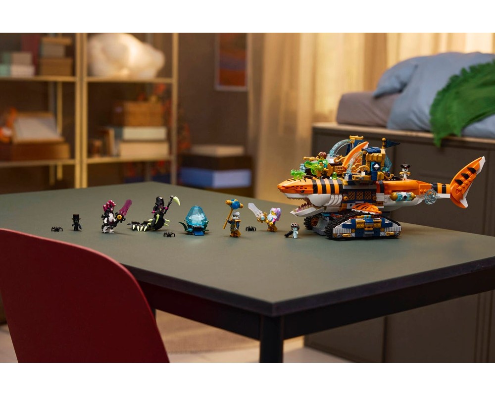 LEGO Set 71515-1 Tiger Shark Tank (2026 Dreamzzz) | Rebrickable - Build ...