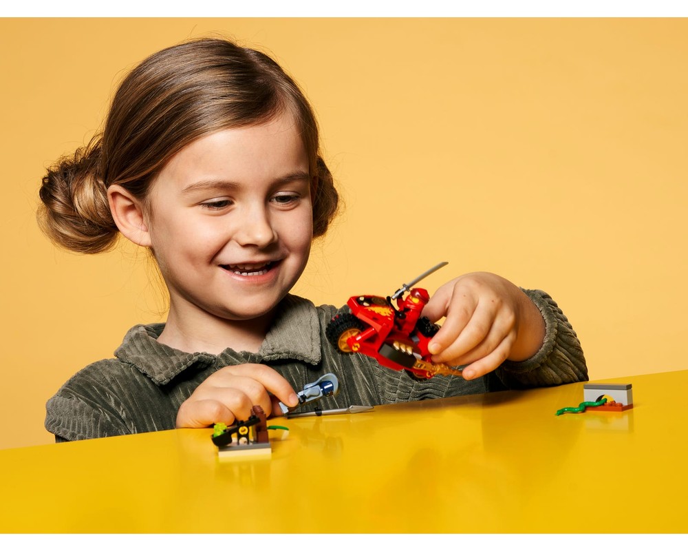 LEGO Set 71734-1 Kai's Blade Cycle (2021 Ninjago) | Rebrickable - Build ...