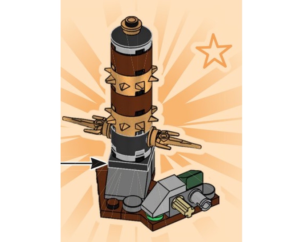 LEGO Set 71764-1-s3 Spikey Log (2022 Ninjago) | Rebrickable - Build ...