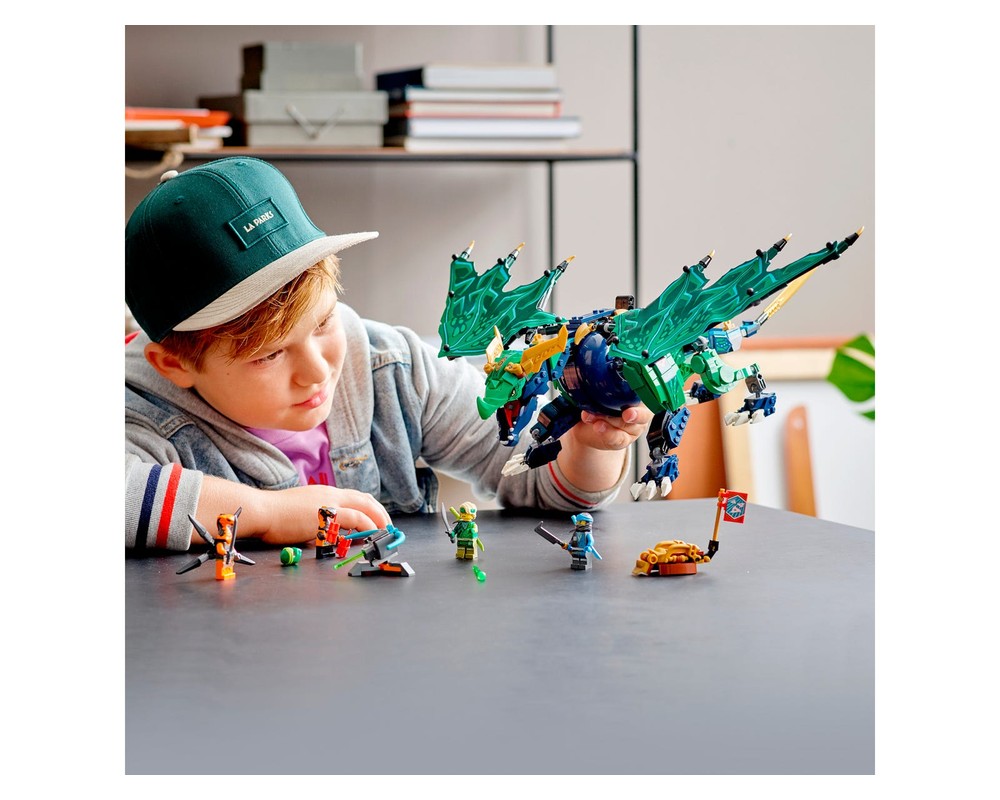 LEGO Set 71766-1 Lloyd's Legendary Dragon (2022 Ninjago) | Rebrickable ...