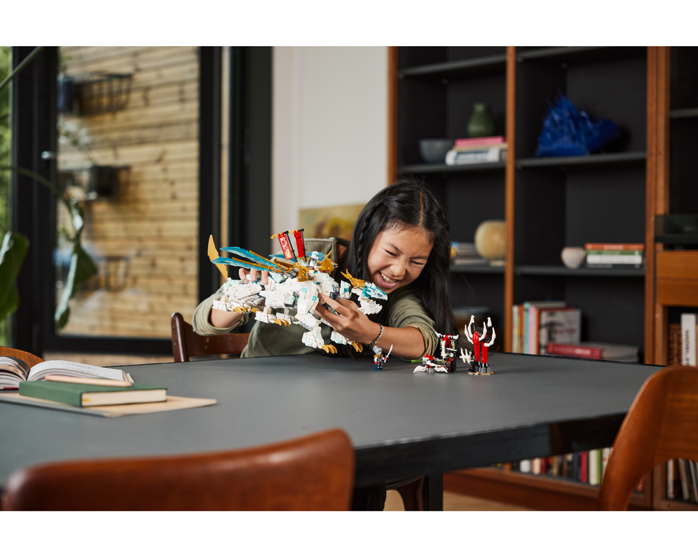 LEGO Set 71786-1 Zane's Ice Dragon Creature (2023 Ninjago ...