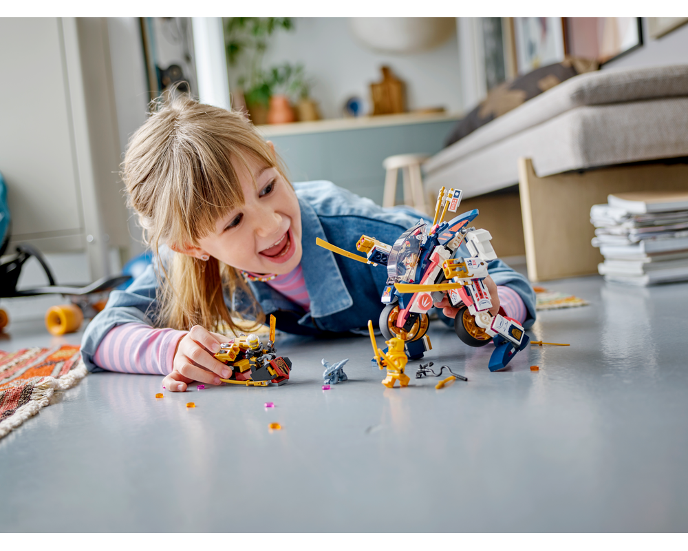 LEGO Set 71792-1 Sora's Transforming Mech Bike Racer (2023 Ninjago ...