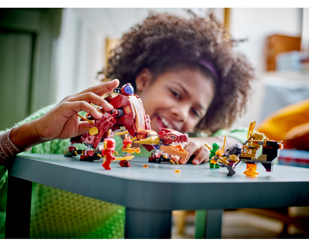 LEGO Set 71793-1 Heatwave Transforming Lava Dragon (2023 Ninjago ...