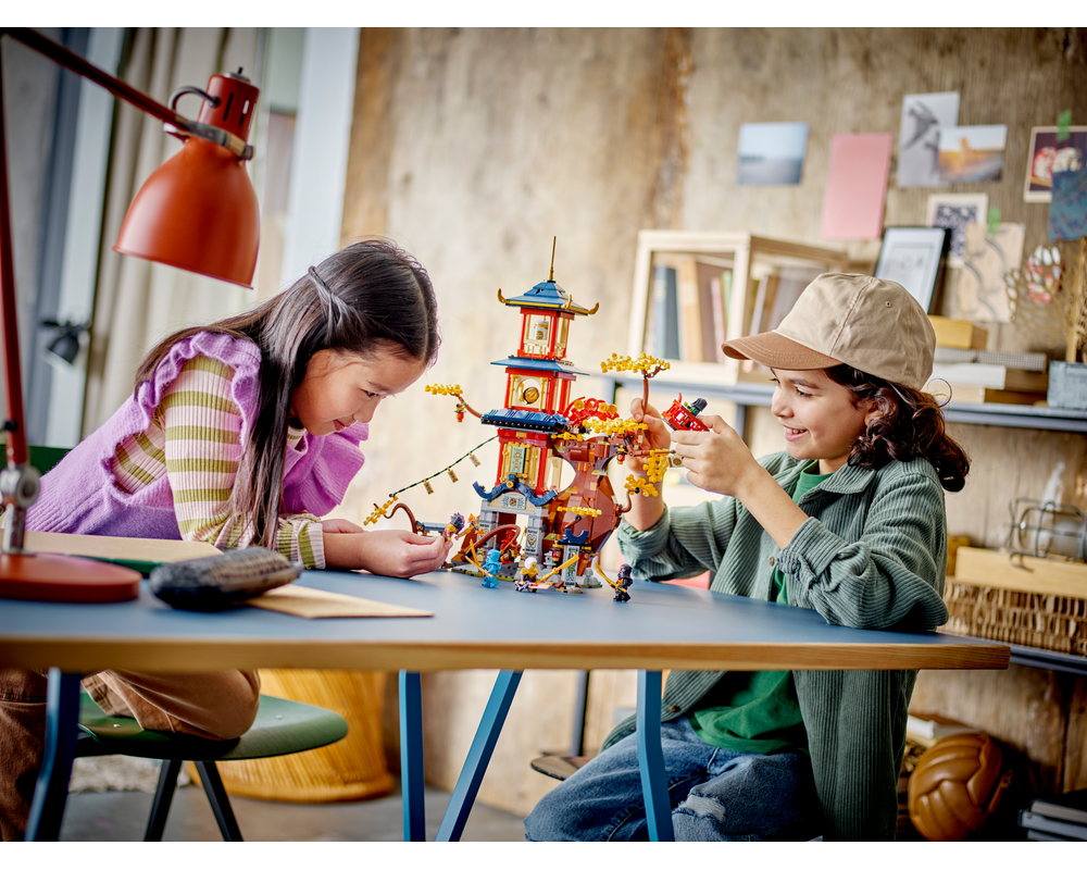 LEGO Set 71795-1 Temple of the Dragon Energy Cores (2023 Ninjago ...