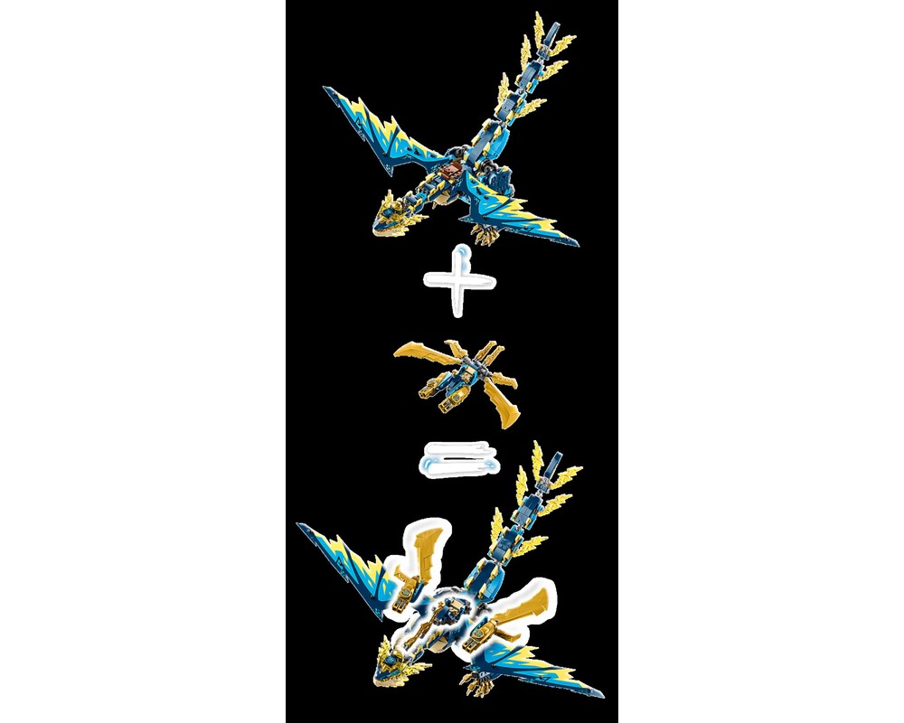 LEGO Set 71796-1 Elemental Dragon vs. The Empress Mech (2023 Ninjago) | Rebrickable - Build with ...