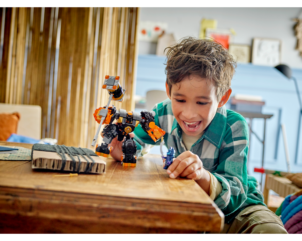 LEGO Set 71806-1 Cole's Earth Mech (2024 Ninjago) | Rebrickable - Build ...
