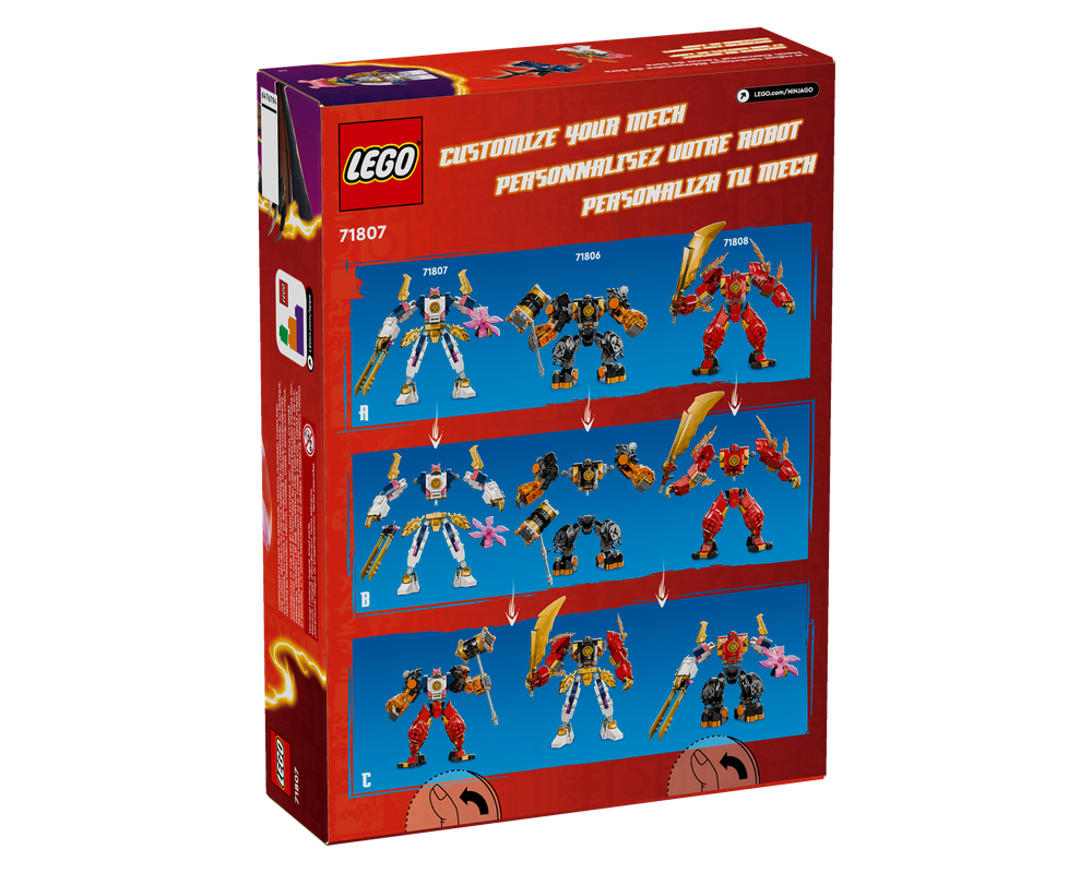 LEGO Set 71807-1 Sora's Tech Mech (2024 Ninjago) | Rebrickable - Build with LEGO