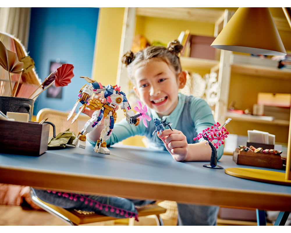 LEGO Set 71807-1 Sora's Tech Mech (2024 Ninjago) | Rebrickable - Build ...