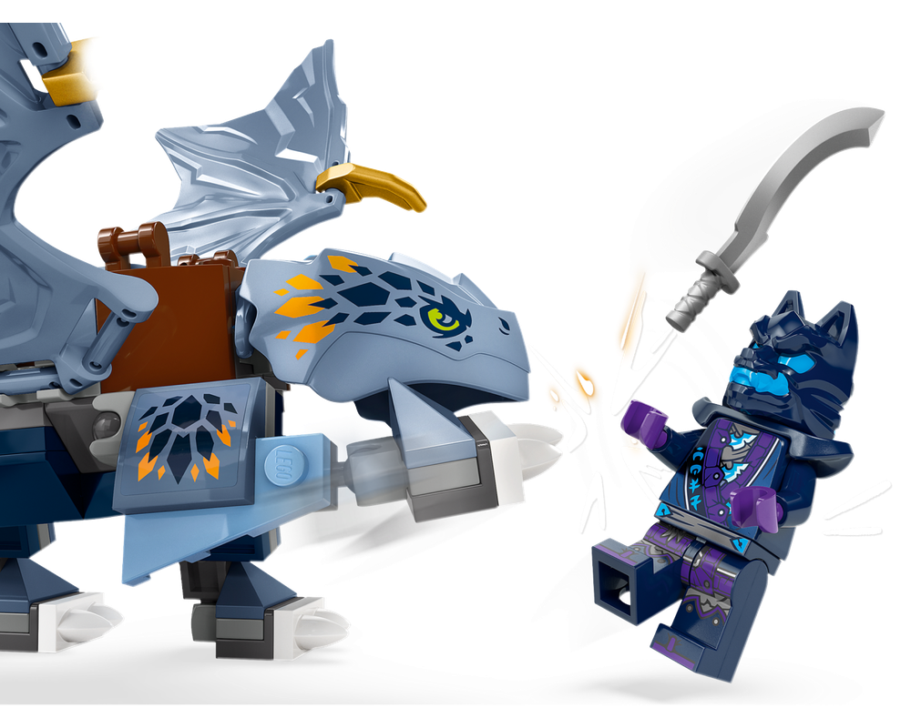 LEGO Set 71810-1 Young Dragon Riyu (2024 Ninjago) | Rebrickable - Build ...