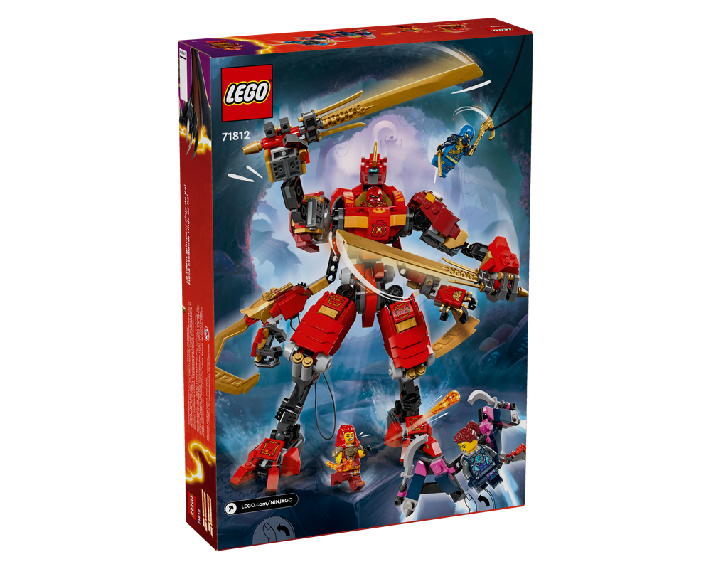 Lego Set 71812 1 Kais Ninja Climber Mech 2024 Ninjago Rebrickable