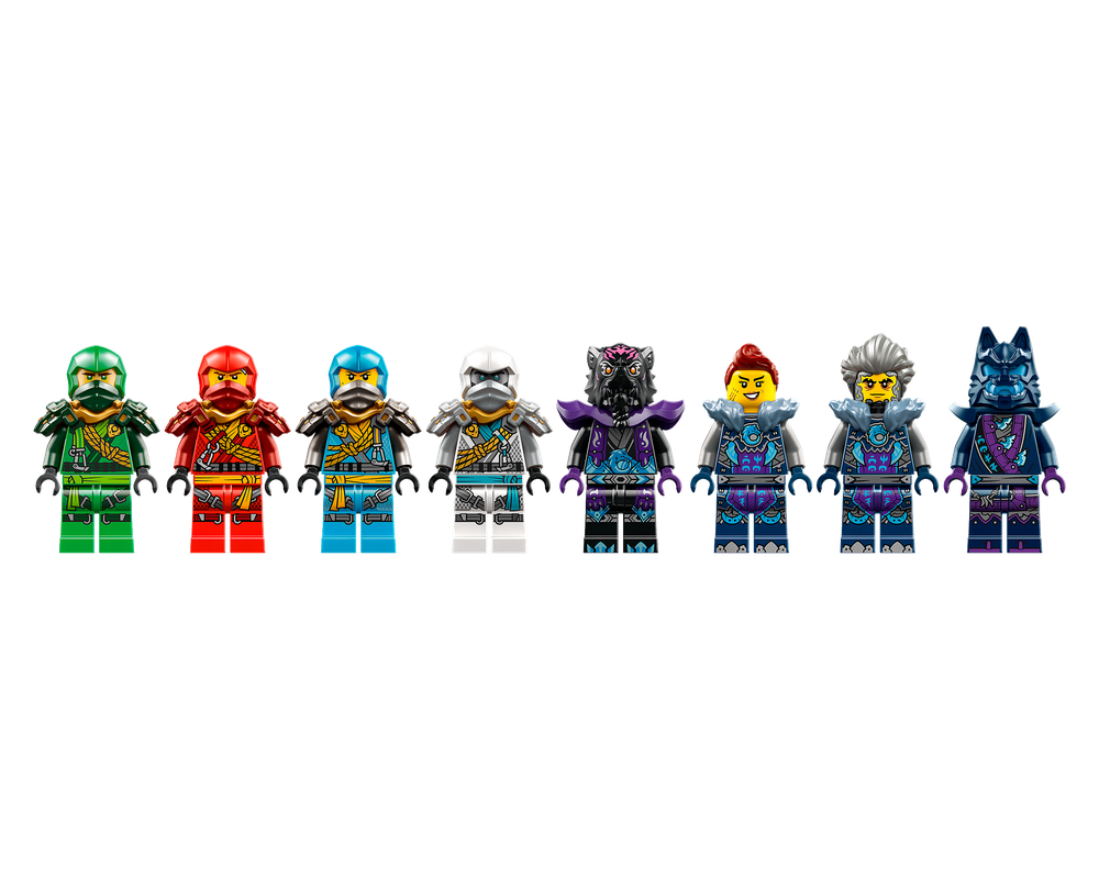 LEGO Set 71813-1 Wolf Mask Shadow Dojo (2024 Ninjago) | Rebrickable ...