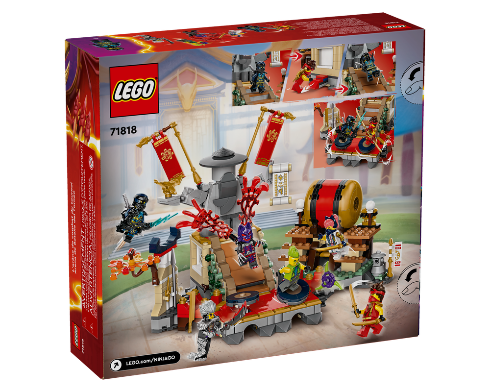 LEGO Set 71818-1 Tournament Battle Arena (2024 Ninjago) | Rebrickable ...