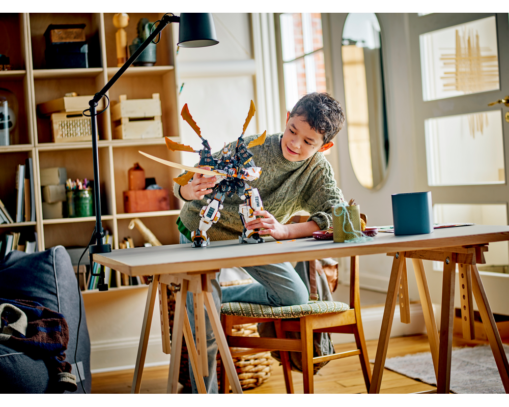 LEGO Set 71821-1 Cole’s Titan Dragon Mech (2024 Ninjago) | Rebrickable ...