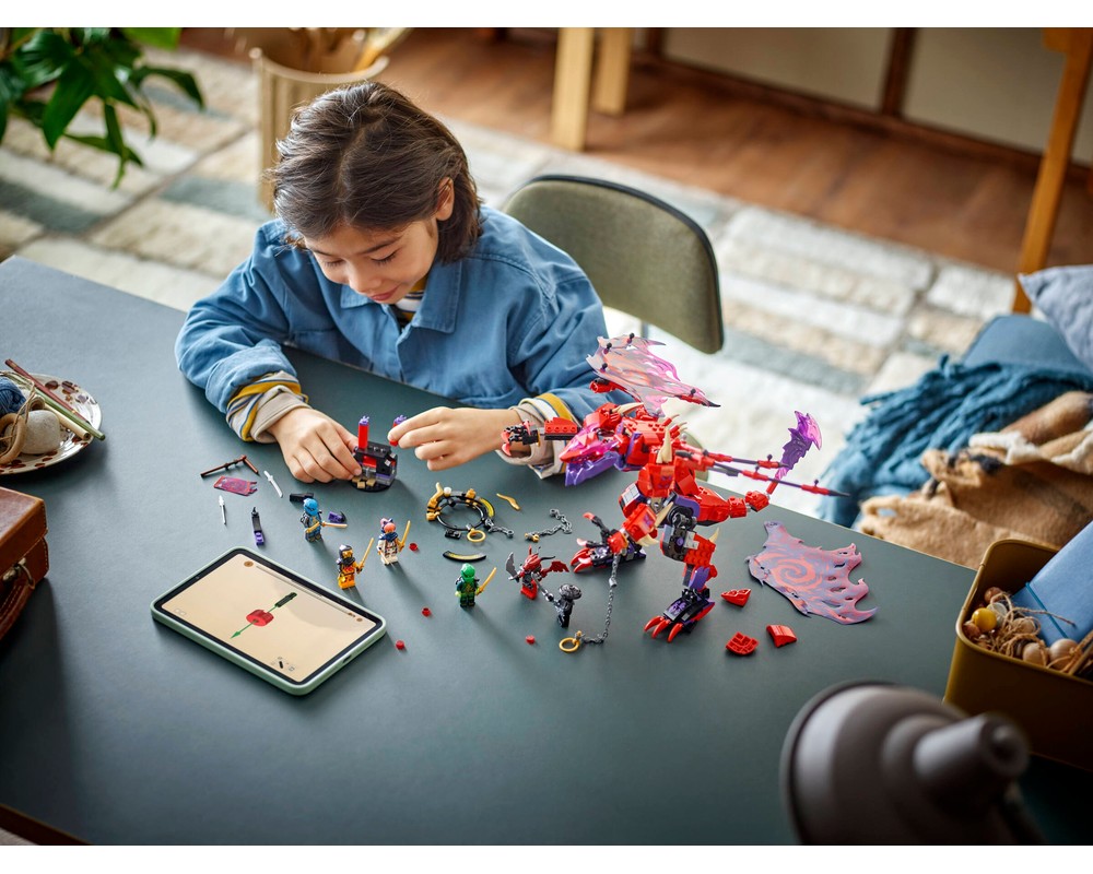 LEGO Set 71832-1 Thunderfang Dragon of Chaos (2025 Ninjago ...