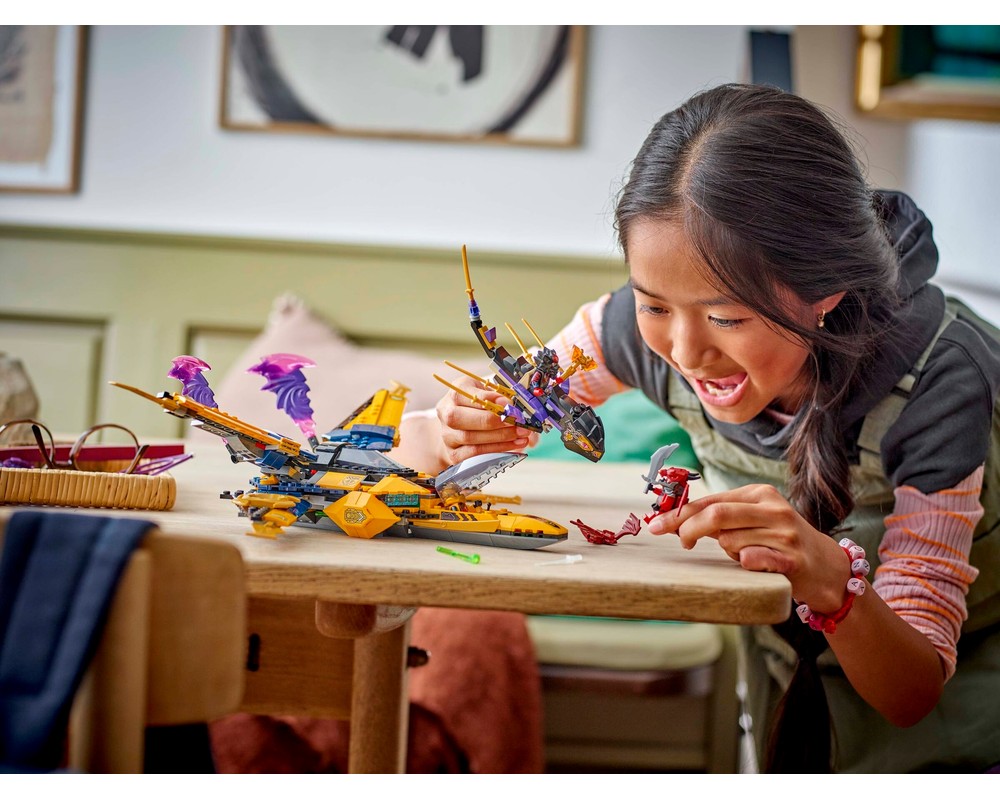 LEGO Set 71833-1 Ras and Arin's Super Storm Jet (2025 Ninjago ...