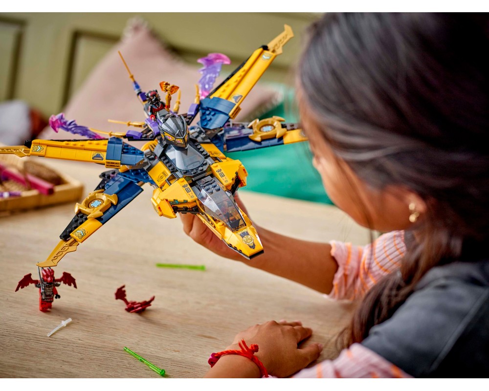 LEGO Set 71833-1 Ras and Arin's Super Storm Jet (2025 Ninjago ...