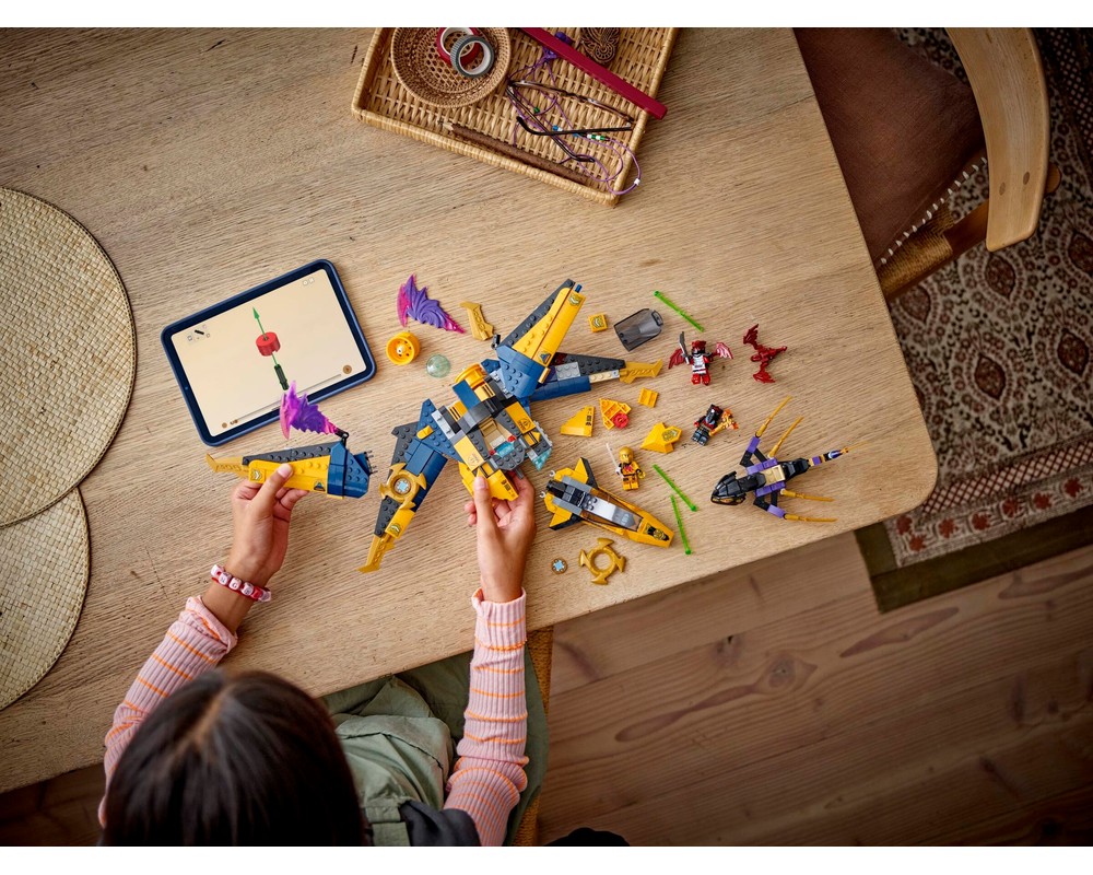 LEGO Set 71833-1 Ras and Arin's Super Storm Jet (2025 Ninjago ...