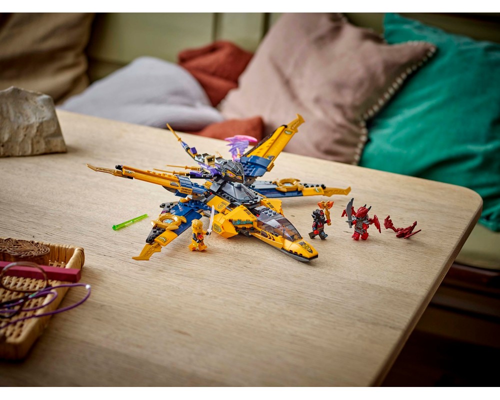 LEGO Set 71833-1 Ras and Arin's Super Storm Jet (2025 Ninjago ...