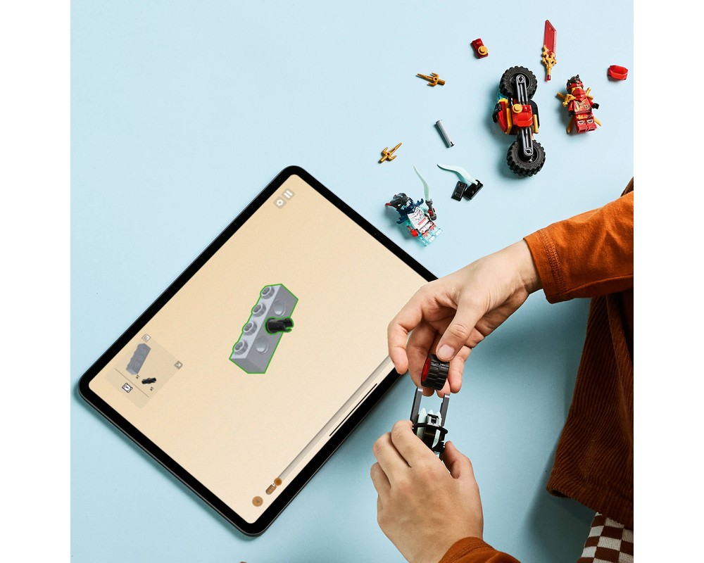 LEGO Set 71838-1 Kai's Motorcycle Speed Race (2025 Ninjago ...