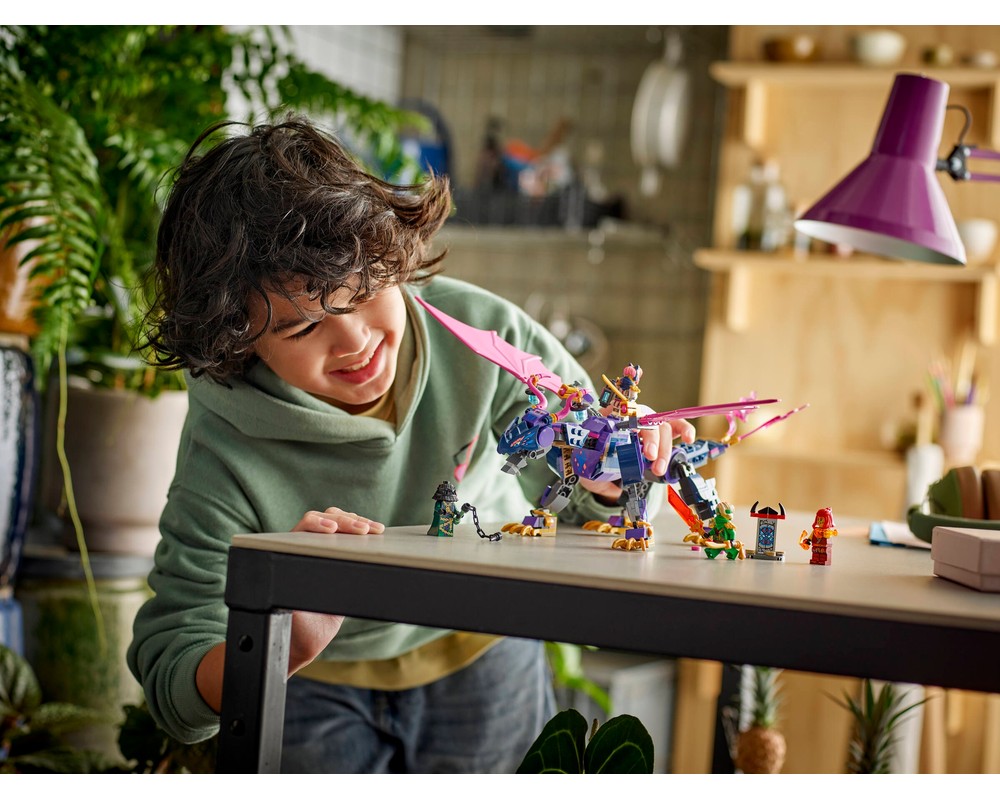 LEGO Set 71842-1 Rontu the Master Dragon (2025 Ninjago) | Rebrickable ...