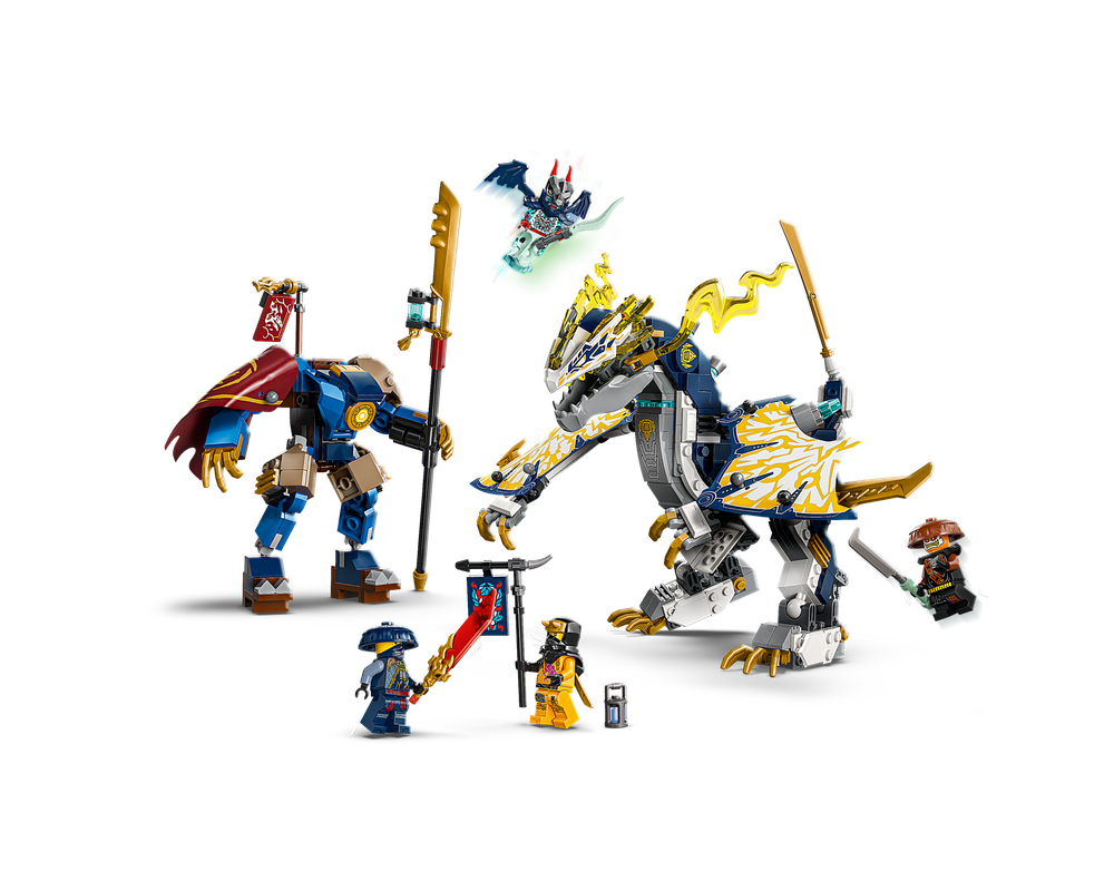 LEGO Set 71843-1 Rogue's Mech Dragon Rider (2025 Ninjago) | Rebrickable ...