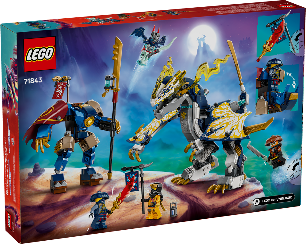 LEGO Set 71843-1 Rogue's Mech Dragon Rider (2025 Ninjago) | Rebrickable ...