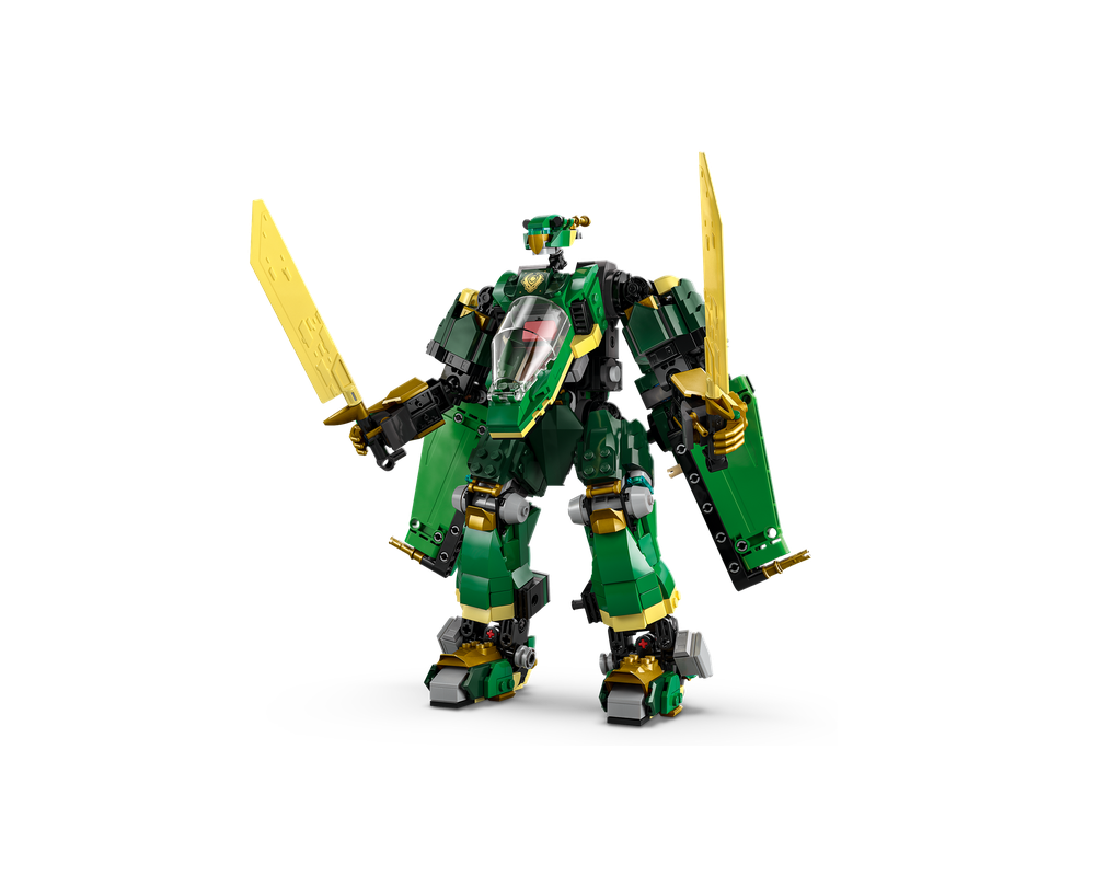 LEGO Set 71845-1 Lloyd’s Jet Mech (2025 Ninjago) | Rebrickable - Build ...