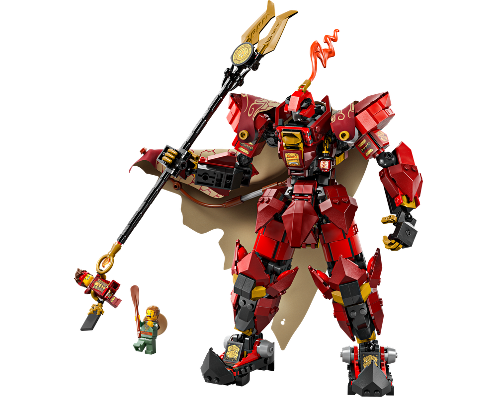 LEGO Set 71846-1 The Fire Knight Mech (2025 Ninjago) | Rebrickable ...