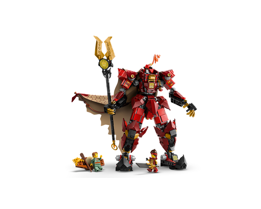 LEGO Set 71846-1 The Fire Knight Mech (2025 Ninjago) | Rebrickable ...