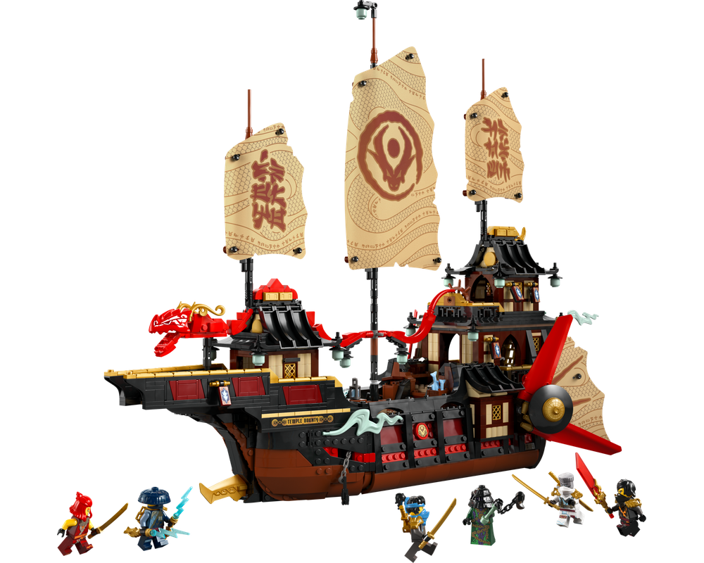 LEGO Set 71848-1 The Temple Bounty (2025 Ninjago) | Rebrickable - Build ...