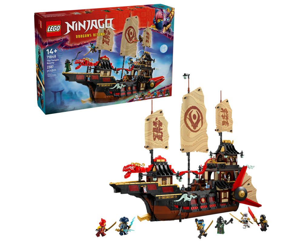 LEGO Set 71848-1 The Temple Bounty (2025 Ninjago) | Rebrickable - Build ...