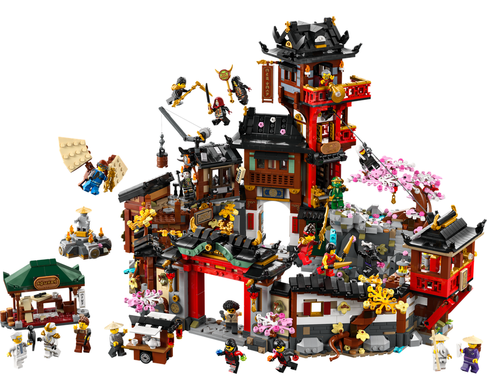 LEGO Set 71861-1 The Old Town 15th Anniversary (2026 Ninjago ...