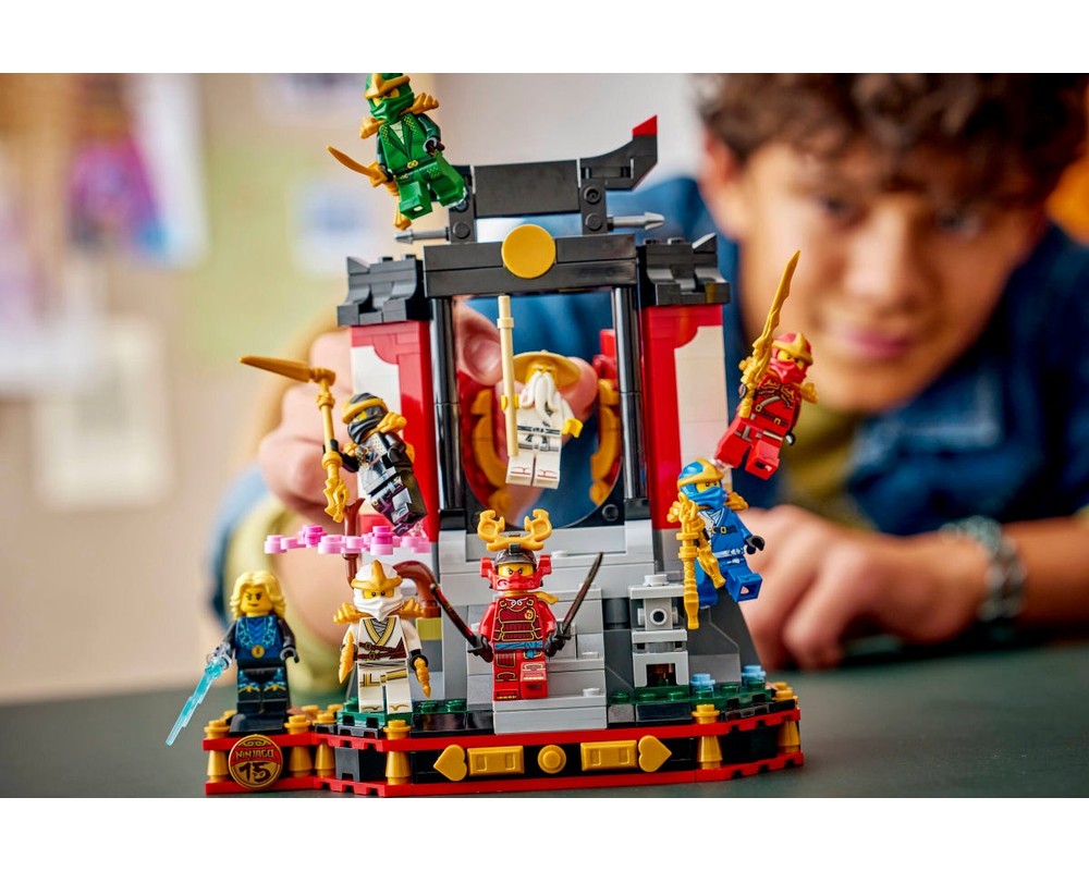 LEGO Set 71866-1 Ninja Character Display 15th Anniversary (2026 Ninjago ...