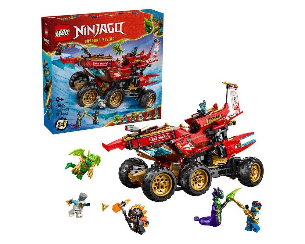 LEGO Set 71869-1 Land Bounty (2026 Ninjago) | Rebrickable - Build with LEGO