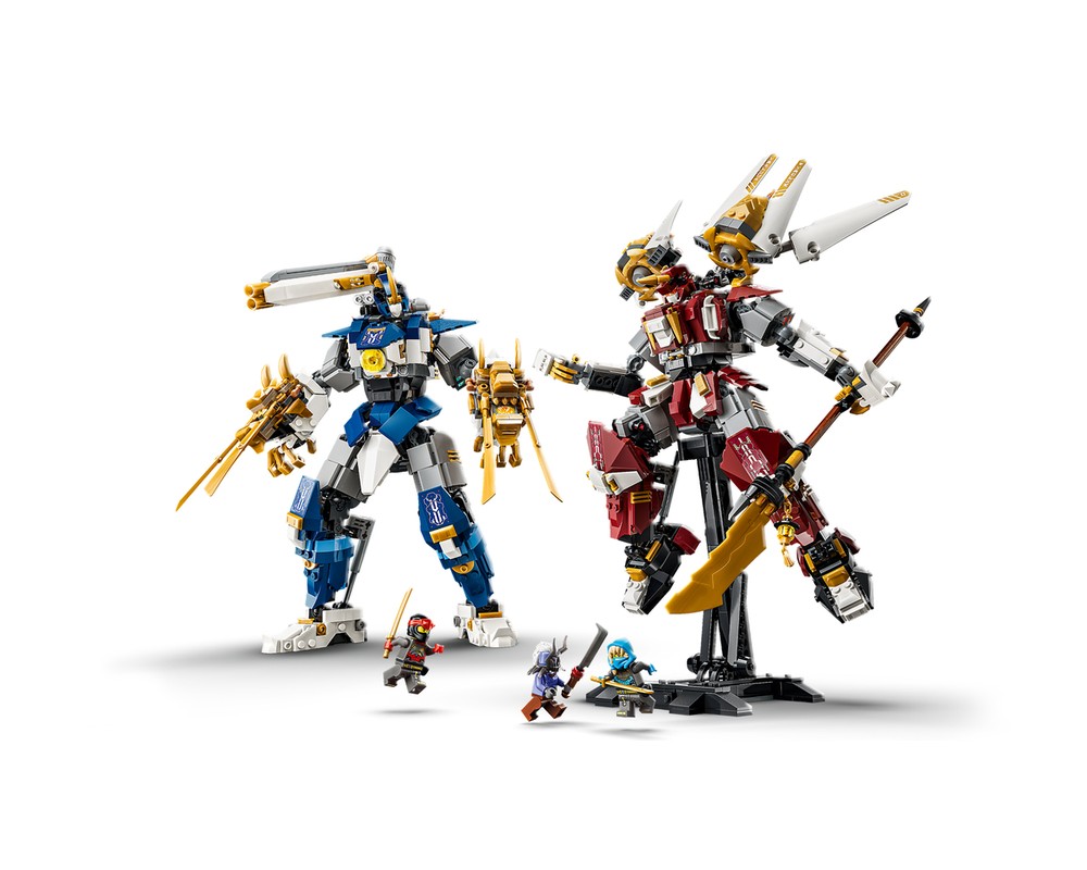 LEGO Set 71870-1 The Twin Titan Mechs (2026 Ninjago) | Rebrickable ...