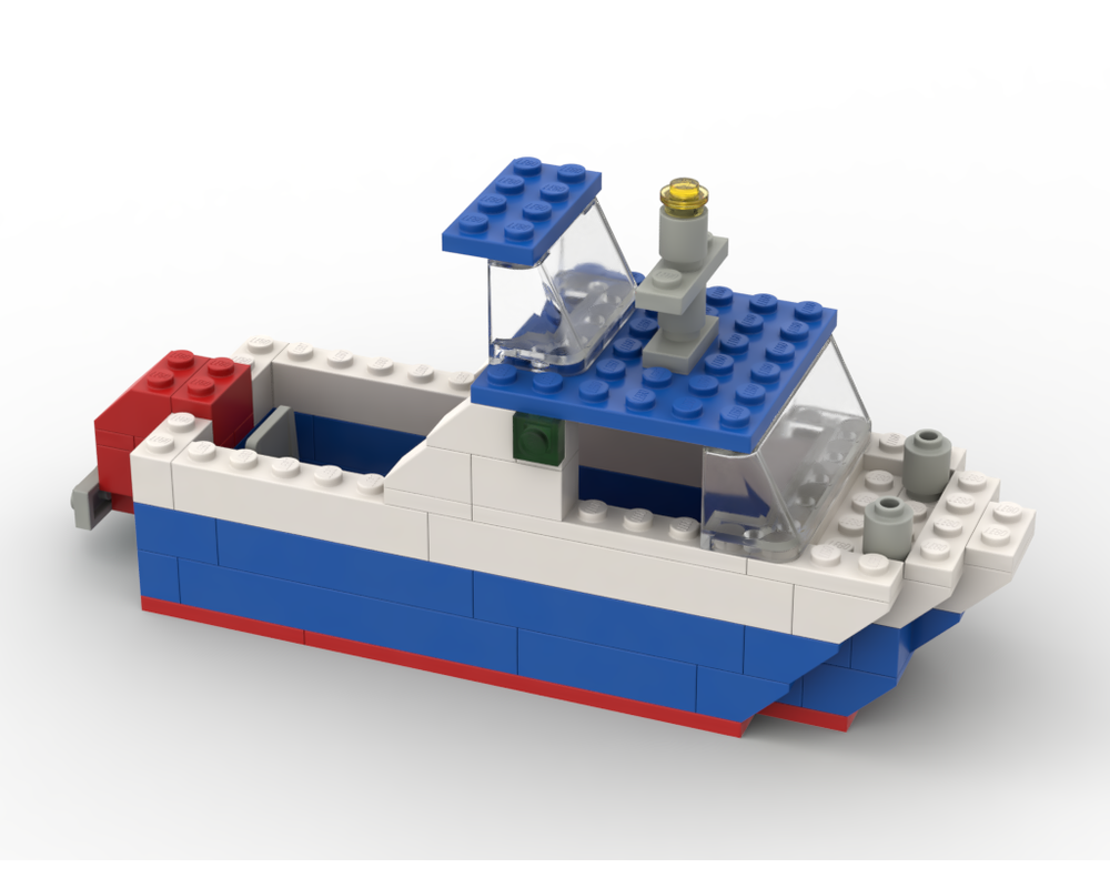 LEGO Set 720-1-c10-s1 Boat (1985 Universal Building Set > Basic ...