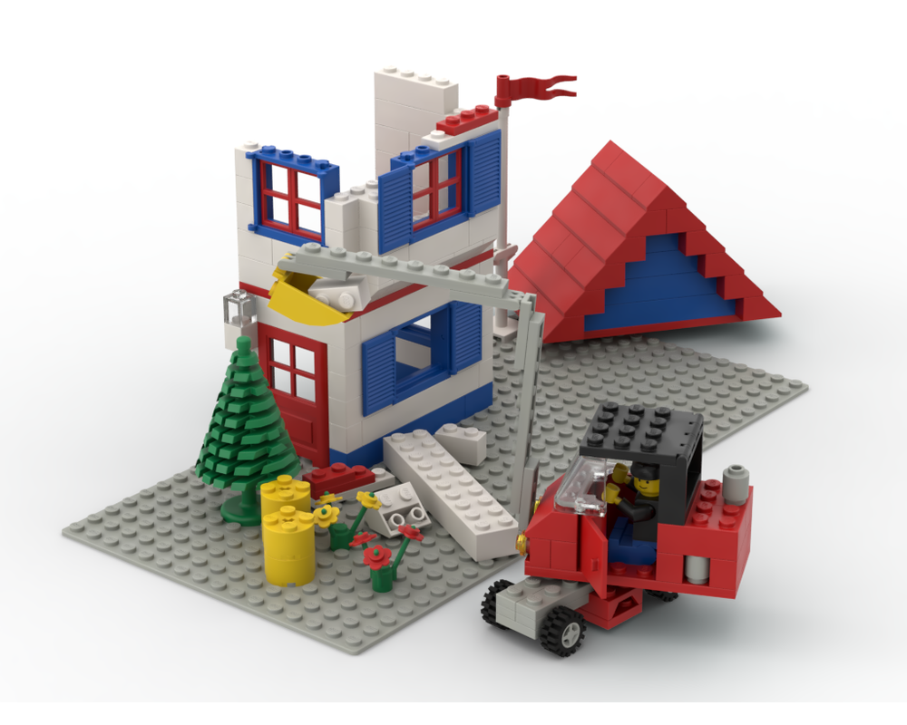 LEGO Set 720-1-c11 Construction Site (1985 Universal Building Set ...