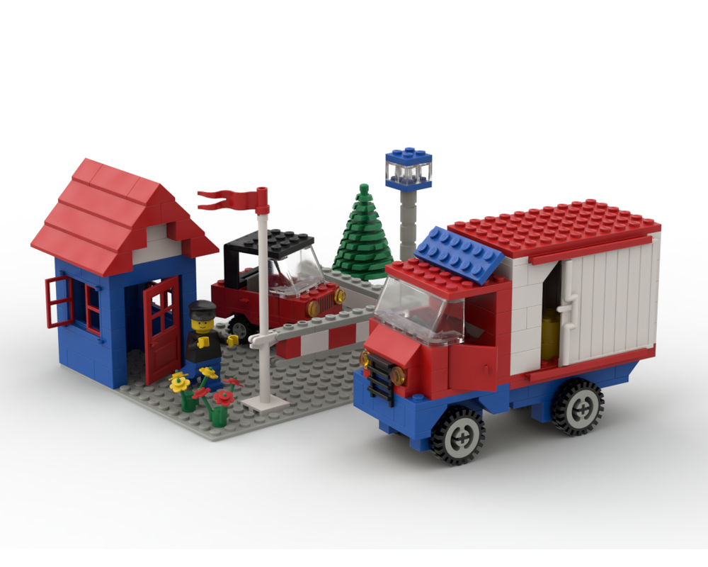 LEGO Set 720-1-c14 Gate House (1985 Universal Building Set > Basic ...