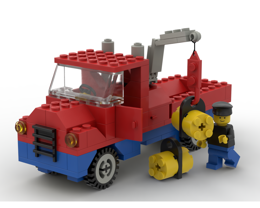 LEGO Set 720-1-c15 Crane Truck (1985 Universal Building Set > Basic ...