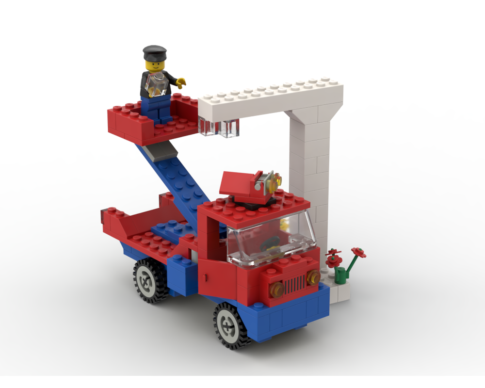 LEGO Set 720-1-c3 Cherry picker (1985 Universal Building Set > Basic ...