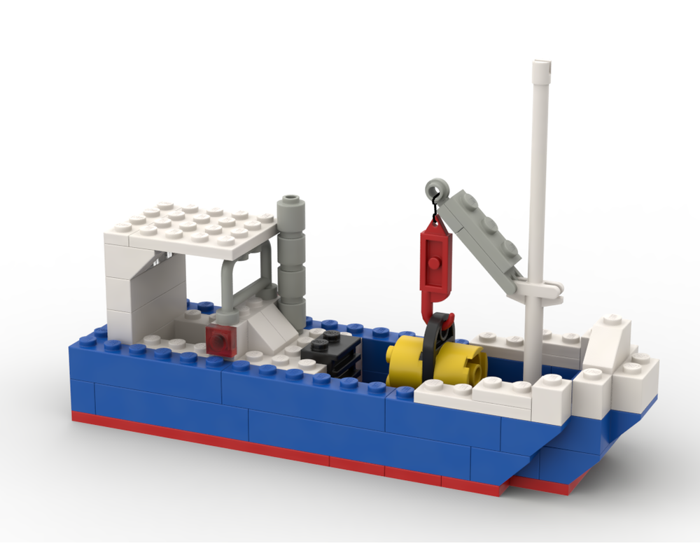 LEGO Set 720-1-c6-s1 Boat (1985 Universal Building Set > Basic ...