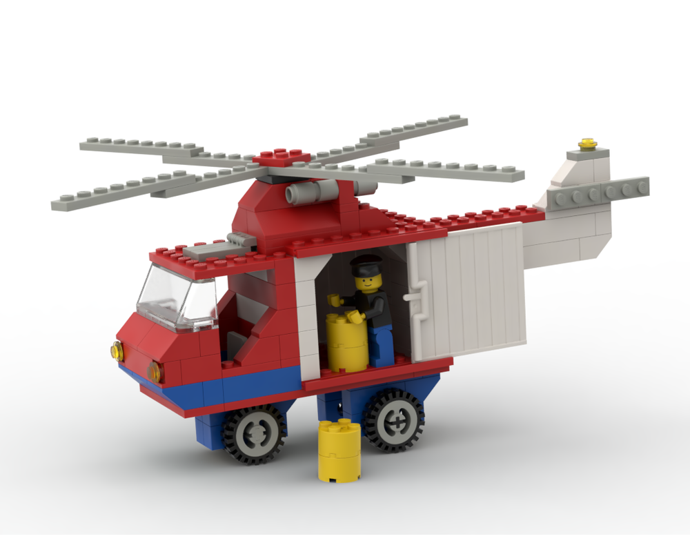 LEGO Set 720-1-c7 Helicopter (1985 Universal Building Set > Basic ...