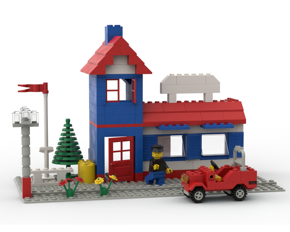 LEGO Set 720-1-c8 Shop (1985 Universal Building Set > Basic ...