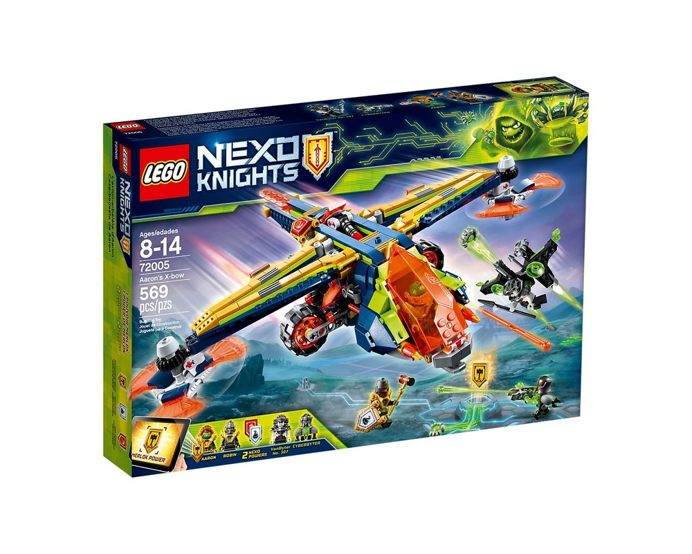LEGO Set 72005-1 Aaron's X-bow (2018 Nexo Knights) | Rebrickable ...